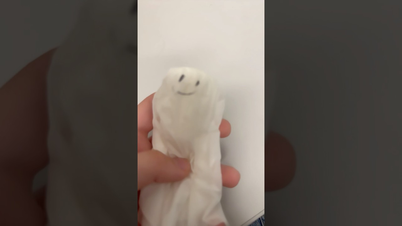 How to make a tissue ghost - YouTube