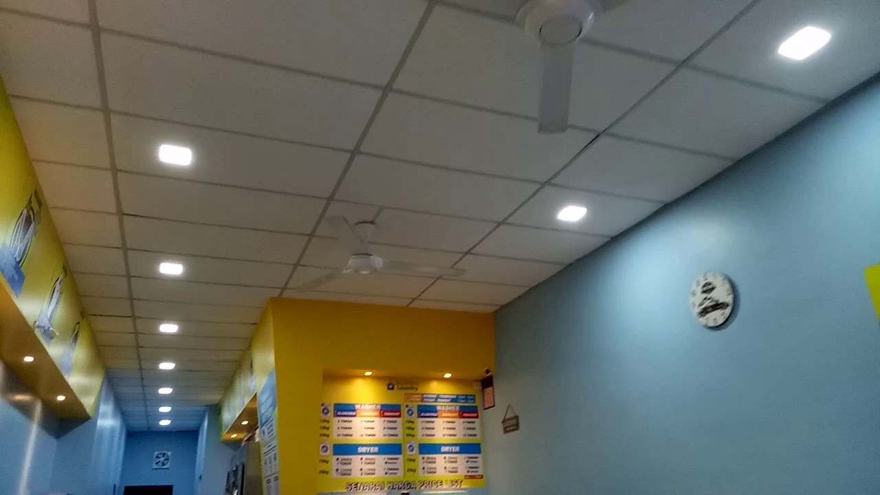 3 UMS ceiling fan - YouTube