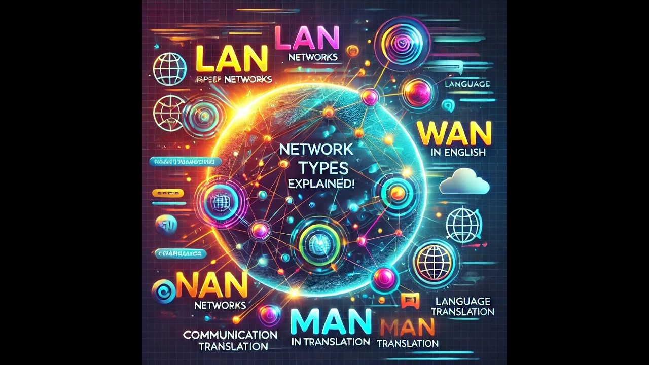 Names and Types of Networks in English with Translation. - YouTube