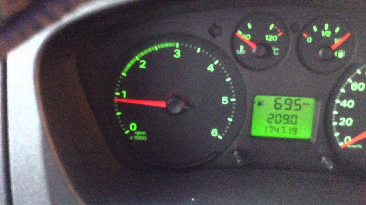 Ford Transit cold start -5 - YouTube