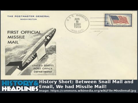 History Short: Between Snail Mail and Email, We had Missile Mail! - YouTube