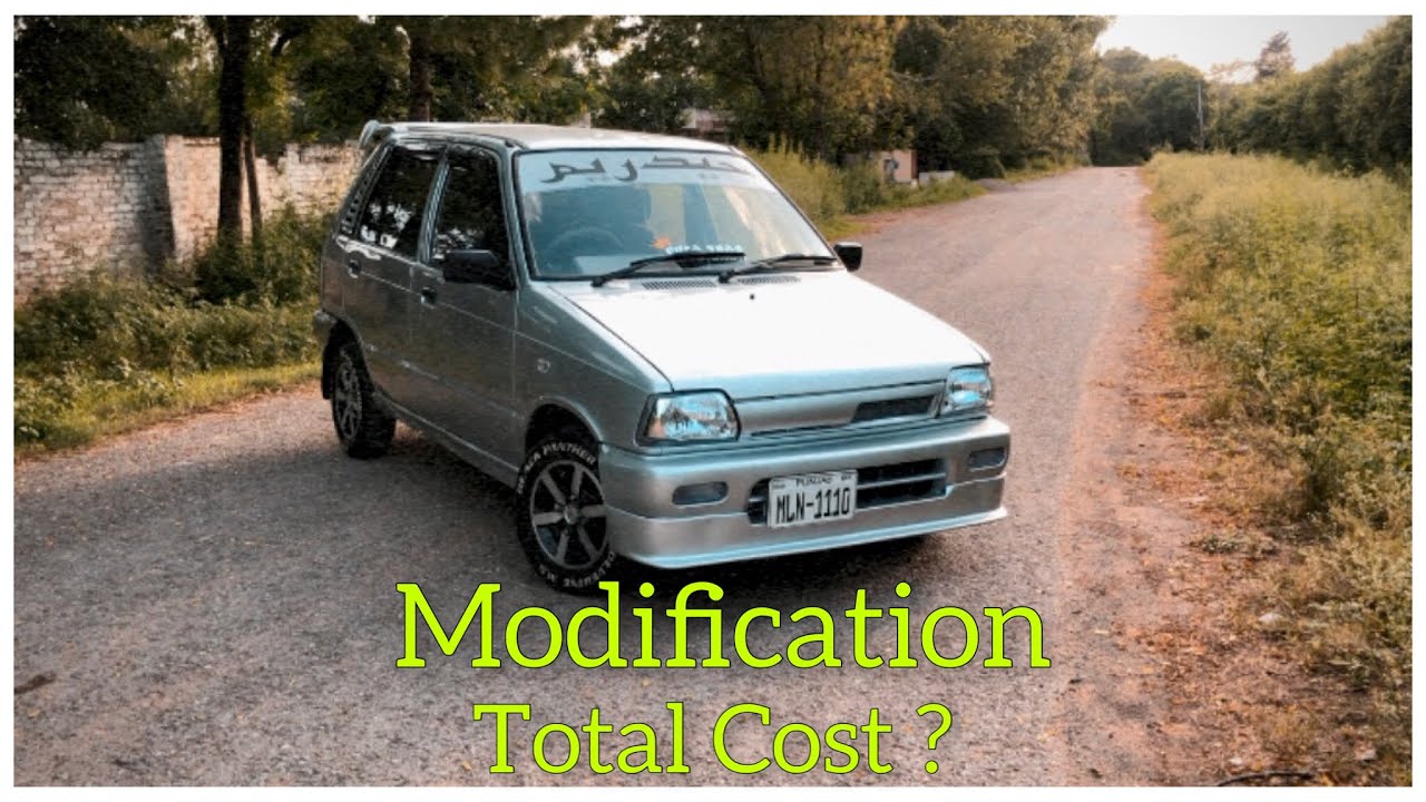 Modifications Total Cost ?🤔|Suzuki Mehran Modified 😍 | Boss ...