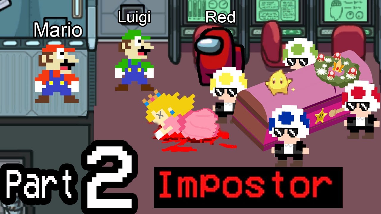 AMONG US, but with Super Mario Bros (Impostor Version) - YouTube