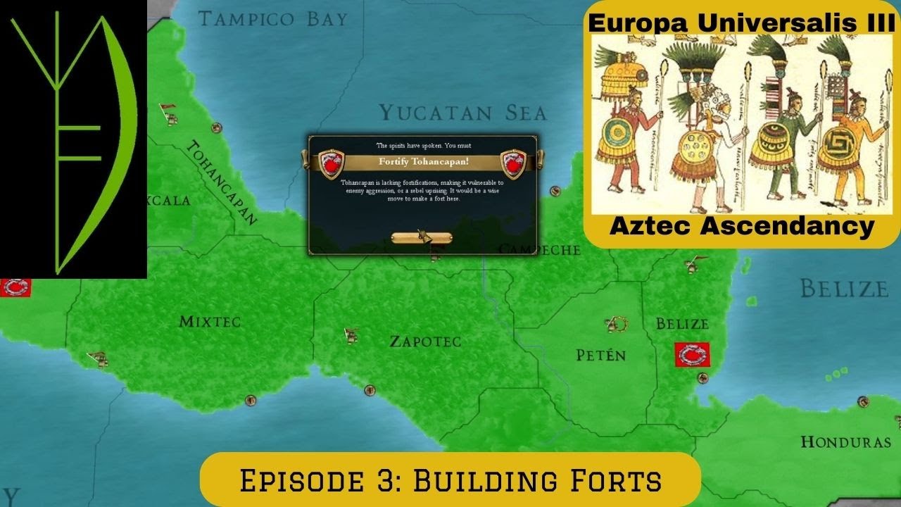 Aztec Ascendancy. Episode 3: Building Forts - YouTube