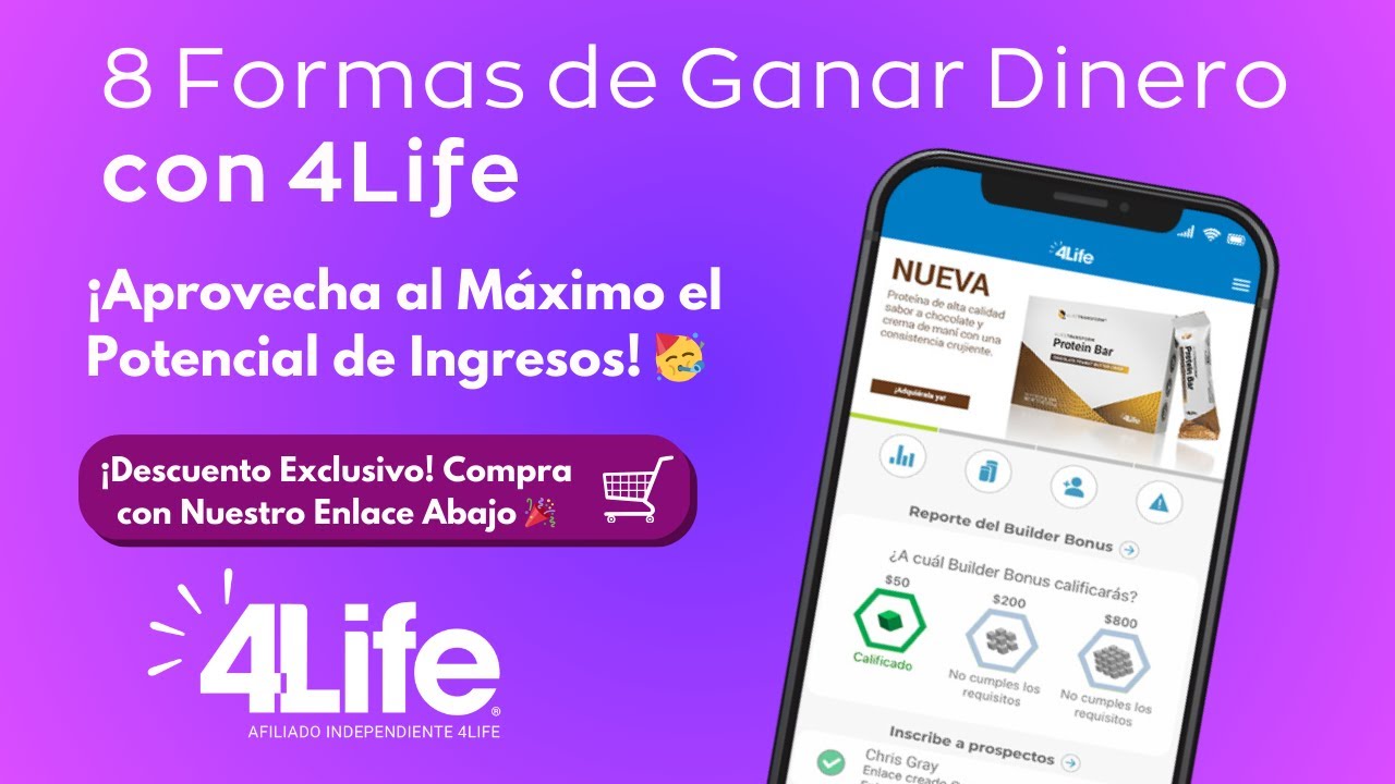 8 Formas de Ganar Dinero con 4Life: Aprovecha al Máximo el Potencial de ...