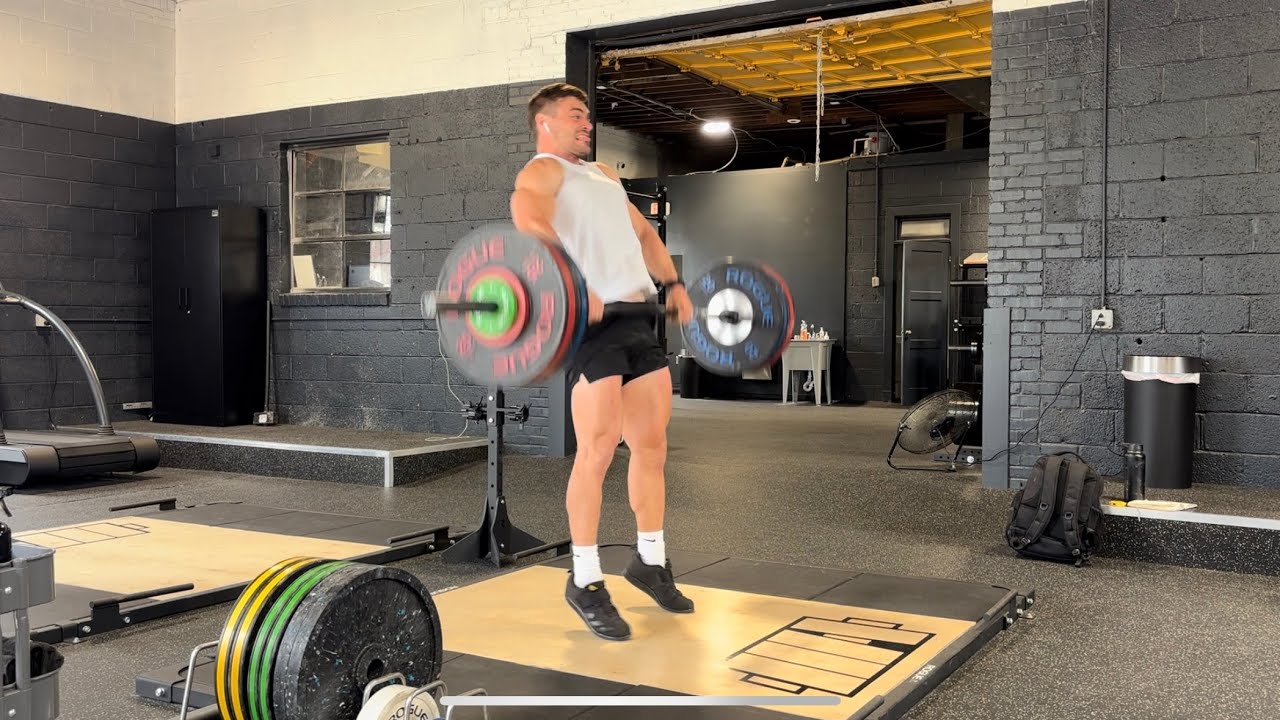 Lower body power session + channel introduction - YouTube