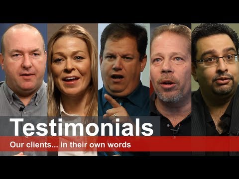 Client Testimonials - In their own words - YouTube