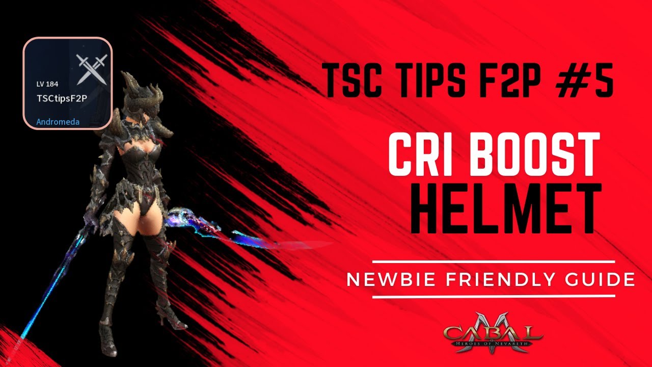 CRI Boost via Helm Free2play Cabal Mobile - YouTube