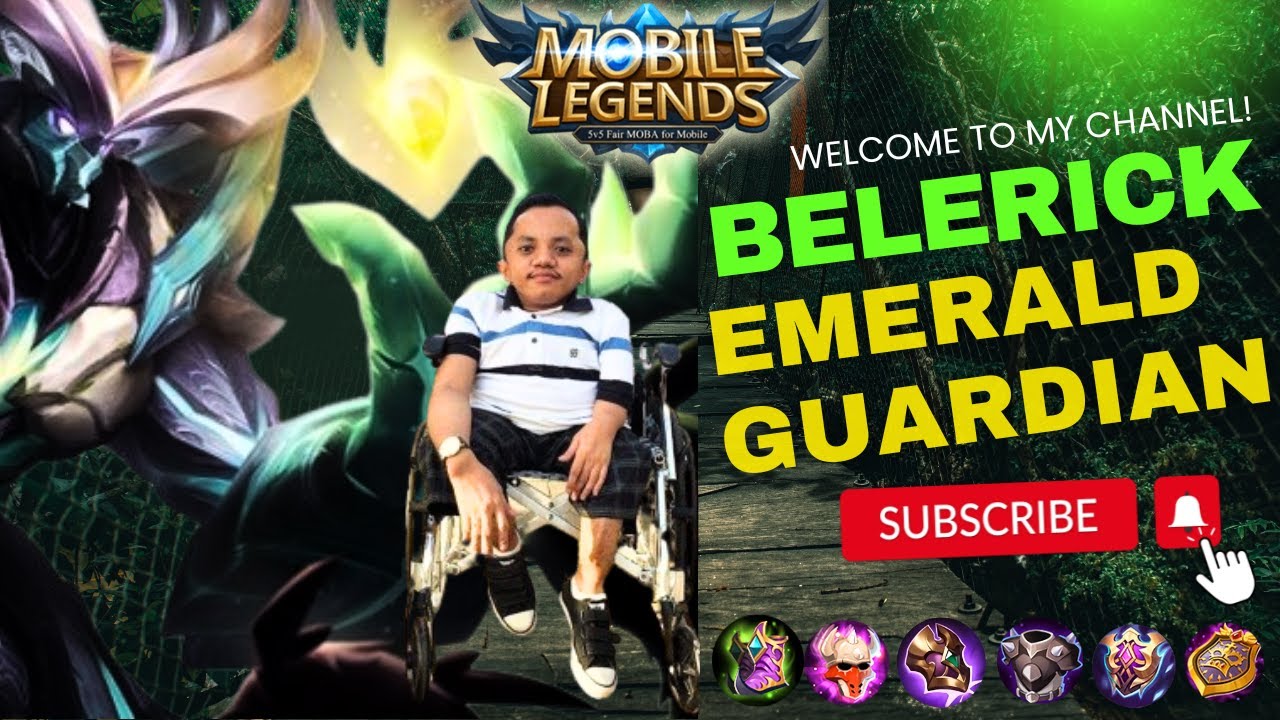 SKIN BELERICK SPECIAL EMERALD GUARDIAN MOBILE LEGENDS - YouTube