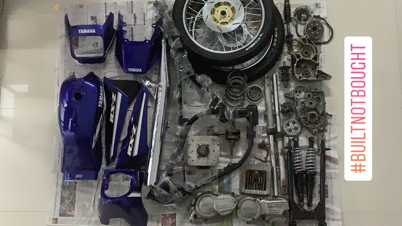 Rebuilding the Yamaha RXZ part 10 (reassembly) - YouTube