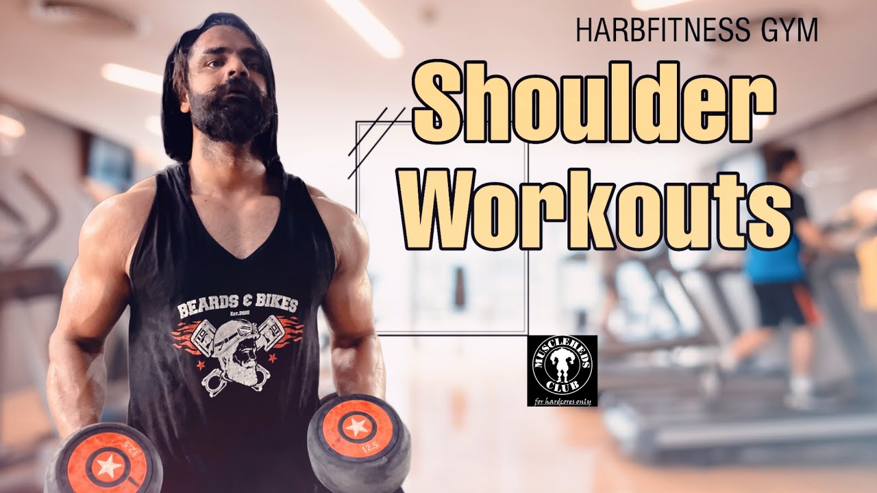 Shoulder Workout ( How to grow weak shoulders) 🤘🤘 - YouTube