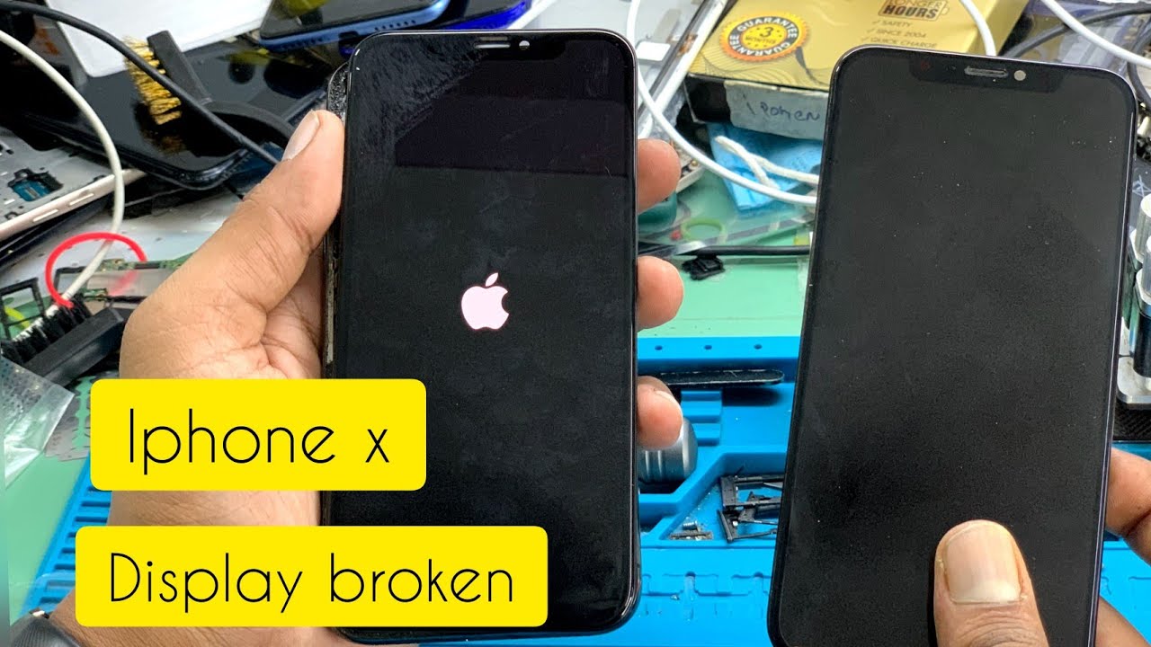 Iphone X lcd placement || how to replace iphone x display. - YouTube