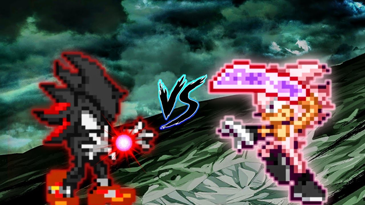 Dark Shadic V2 OP (New) VS Sonic Black V2 OP (all form) in Jump Force ...