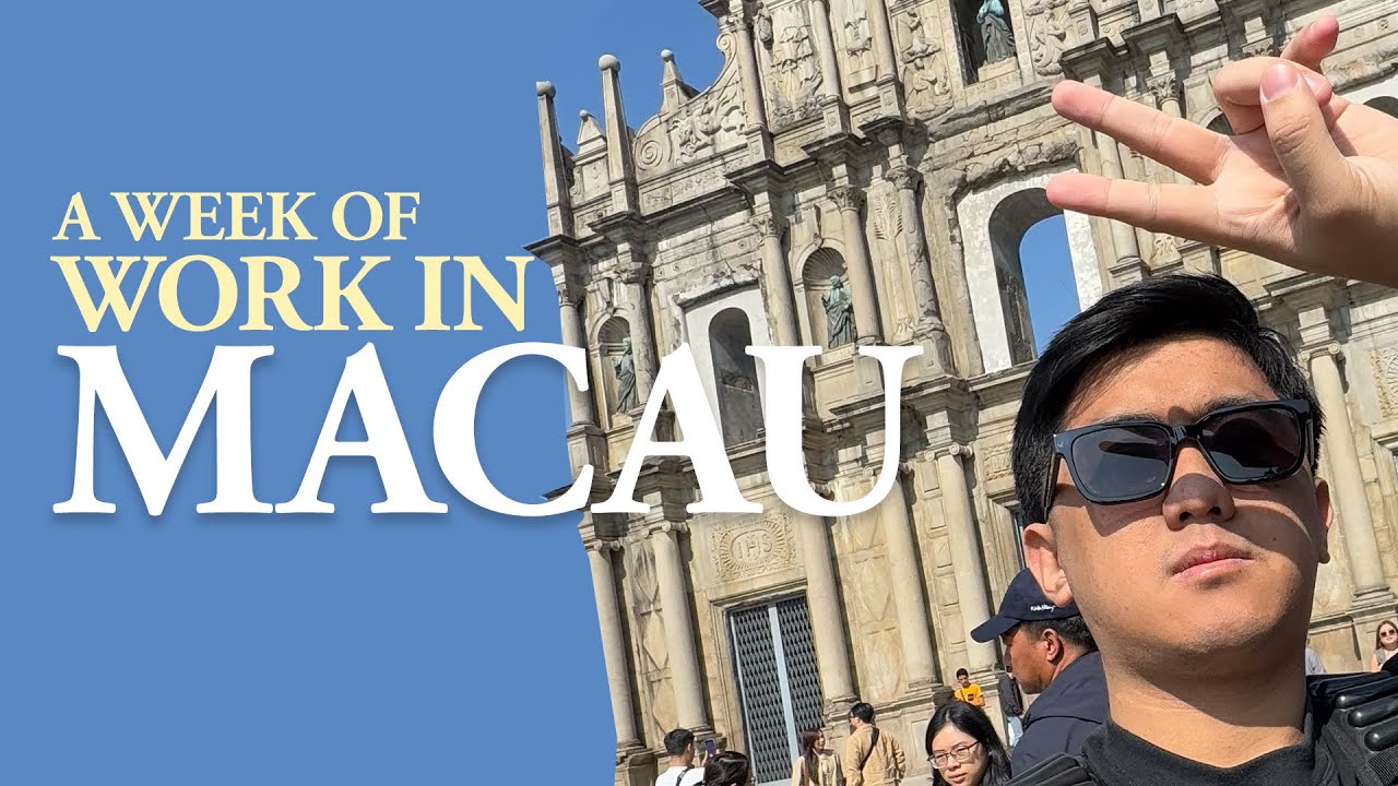 A week of work in Macau | EASL Macau Classic - YouTube