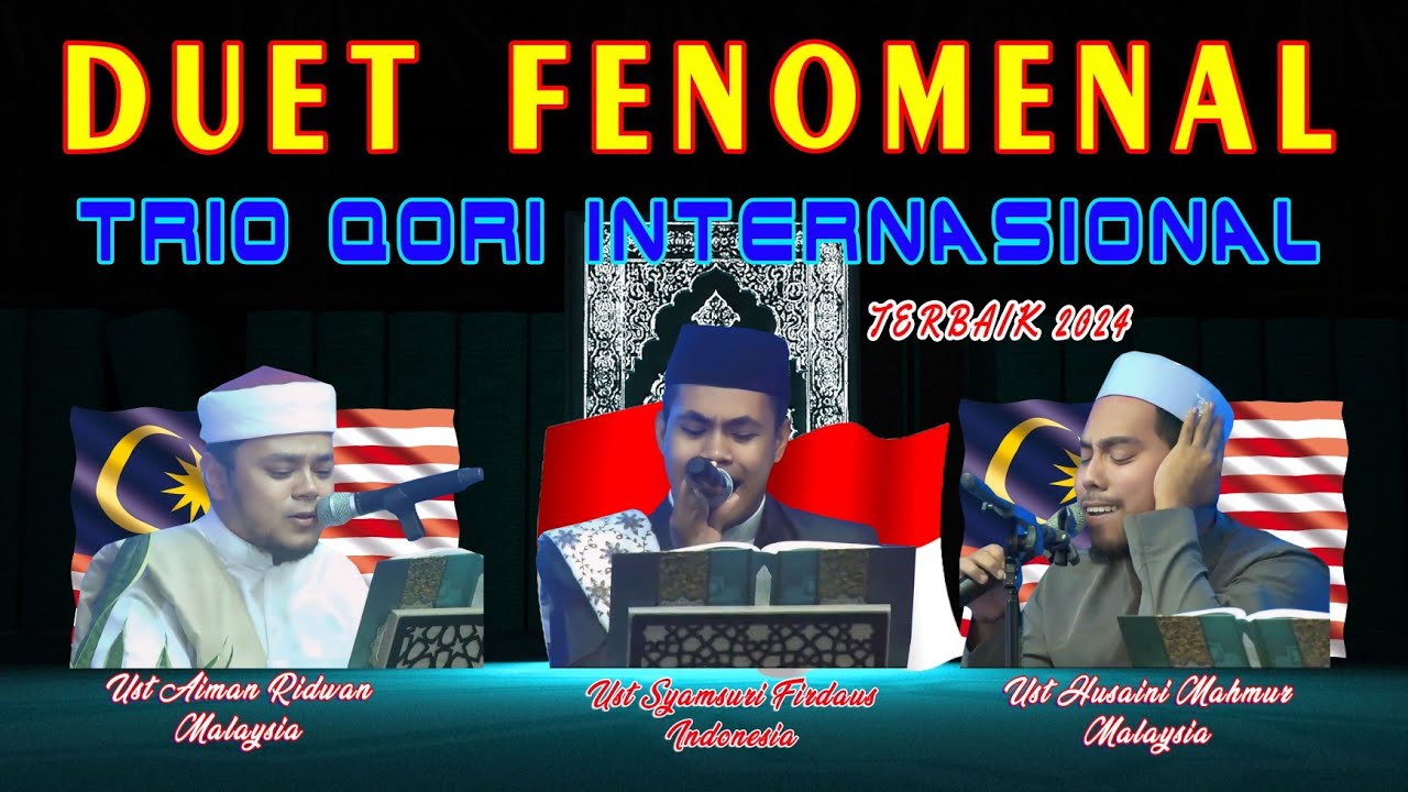 DUET QORI INTERNASIONAL TERBAIK DUNIA TERBARU 2024 | QORI INDONESIA VS ...