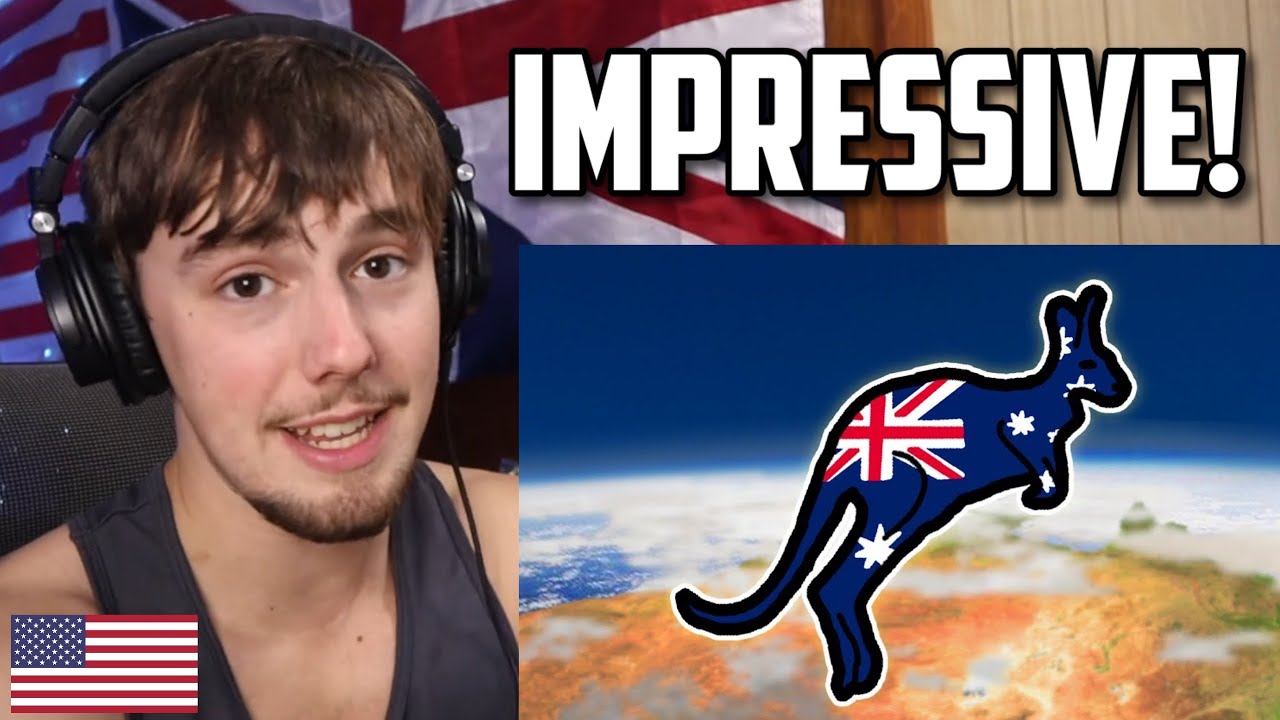 American Reacts to Australia's Rise to Global Power - YouTube