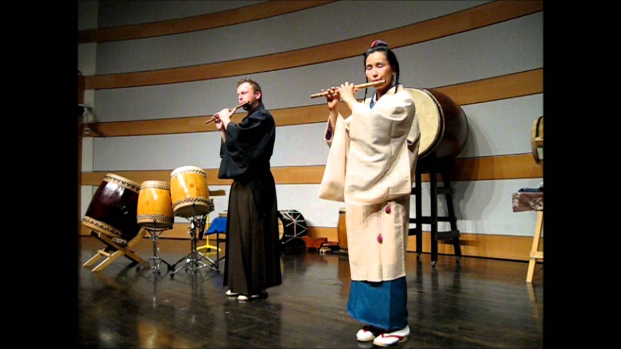 Fue and Taiko - The Sound of Japan Rising Into The Rockies (part 2 of 6 ...