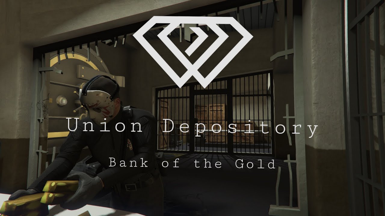 Union Depository 'Bank of The Gold' Heist mod trailer - YouTube