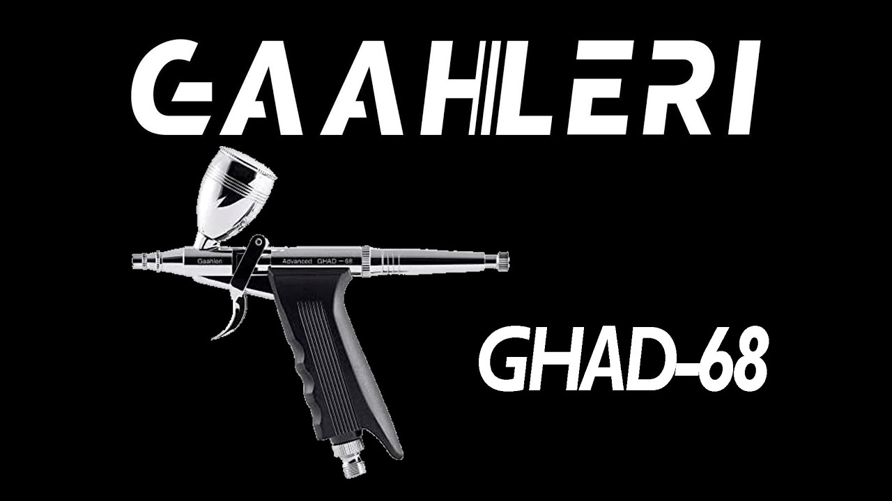 Gaahleri GHAD-68 Spraying and Cleaning using Tamiya Semigloss Black ...