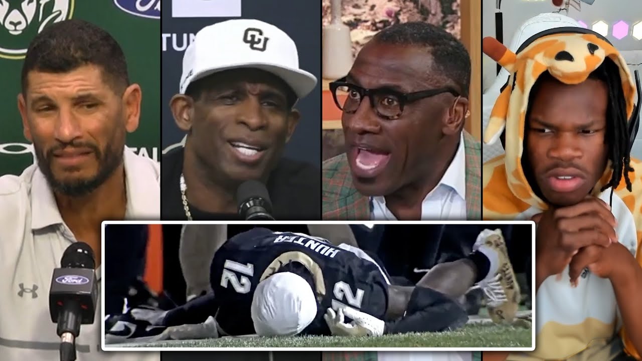 Travis Hunter Injury Reactions: Jay Norvell, Deion Sanders & Shannon ...