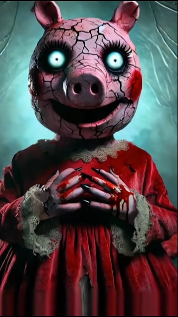 Scary Version of Peppa Pig characters #horror - YouTube