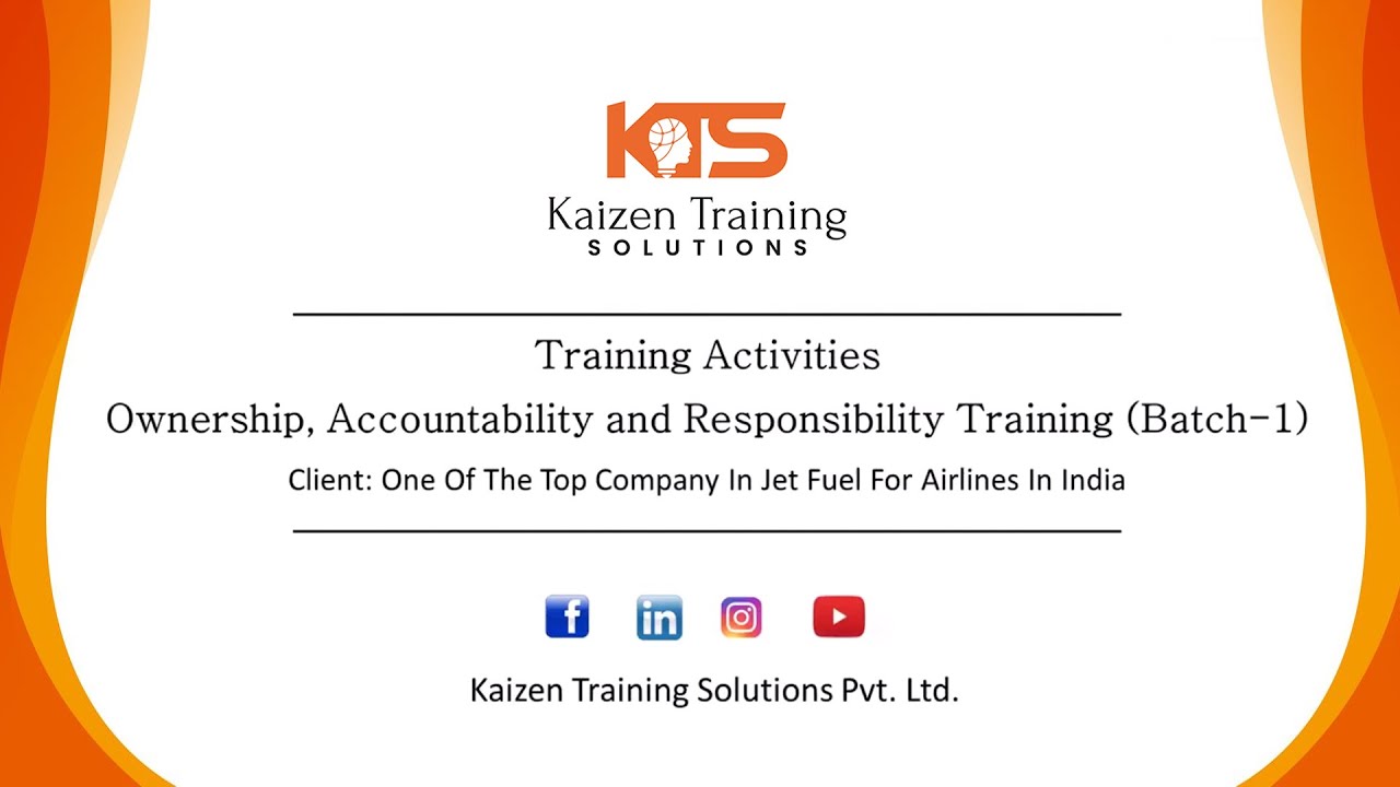 Training Activities | Ownership, Accountability & Responsibility ...