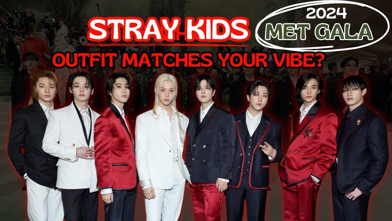 Which STRAY KIDS MET GALA Outfit Matches Your Vibe?🖤 ️ #subscribe # ...