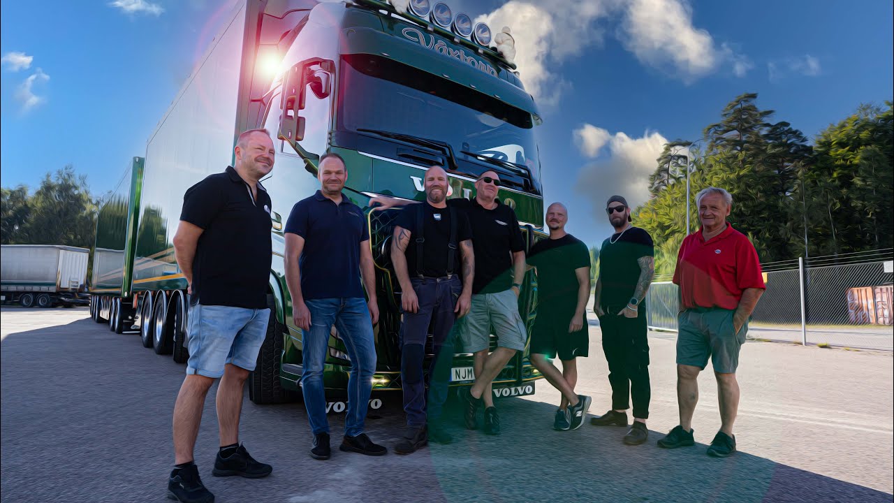 VLOG VOLVO 750 FH16 - KENTH SVENSSONS ÅKERI - STRANDS LIGHTING DIVISION ...