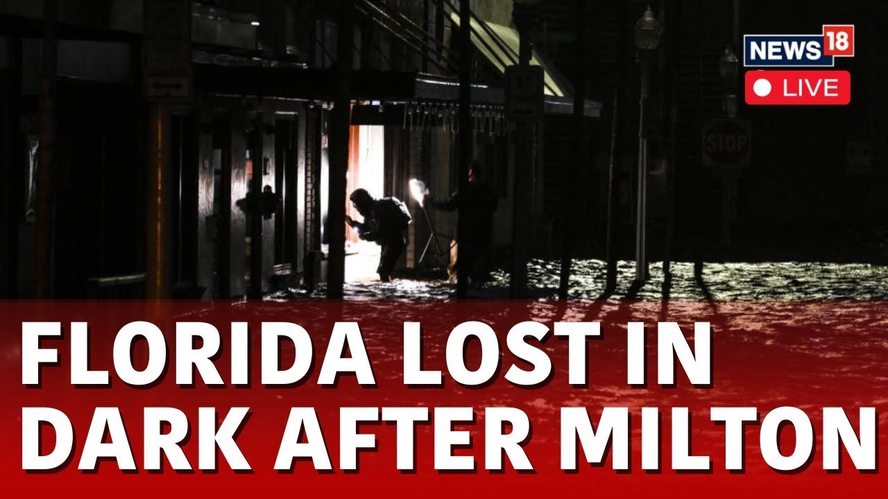 Hurricane Milton In Florida LIVE | More Than 400,000 Still In The Dark ...