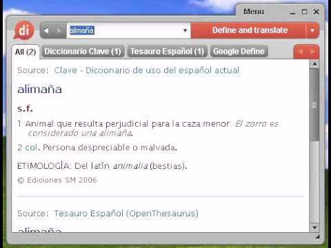 Definición de alimaña - YouTube