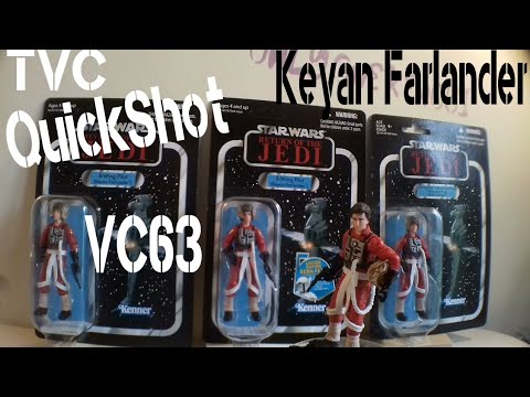 VC63 B Wing Pilot Keyan Farlander - Star Wars Vintage Collection - YouTube