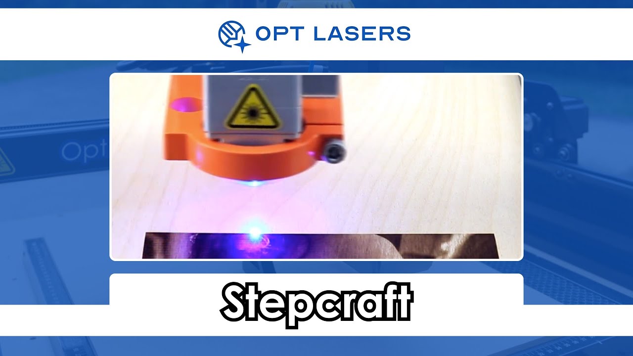 Opt Lasers PLH3D-6W-XF Laser Kit for Stepcraft CNC Machine - YouTube