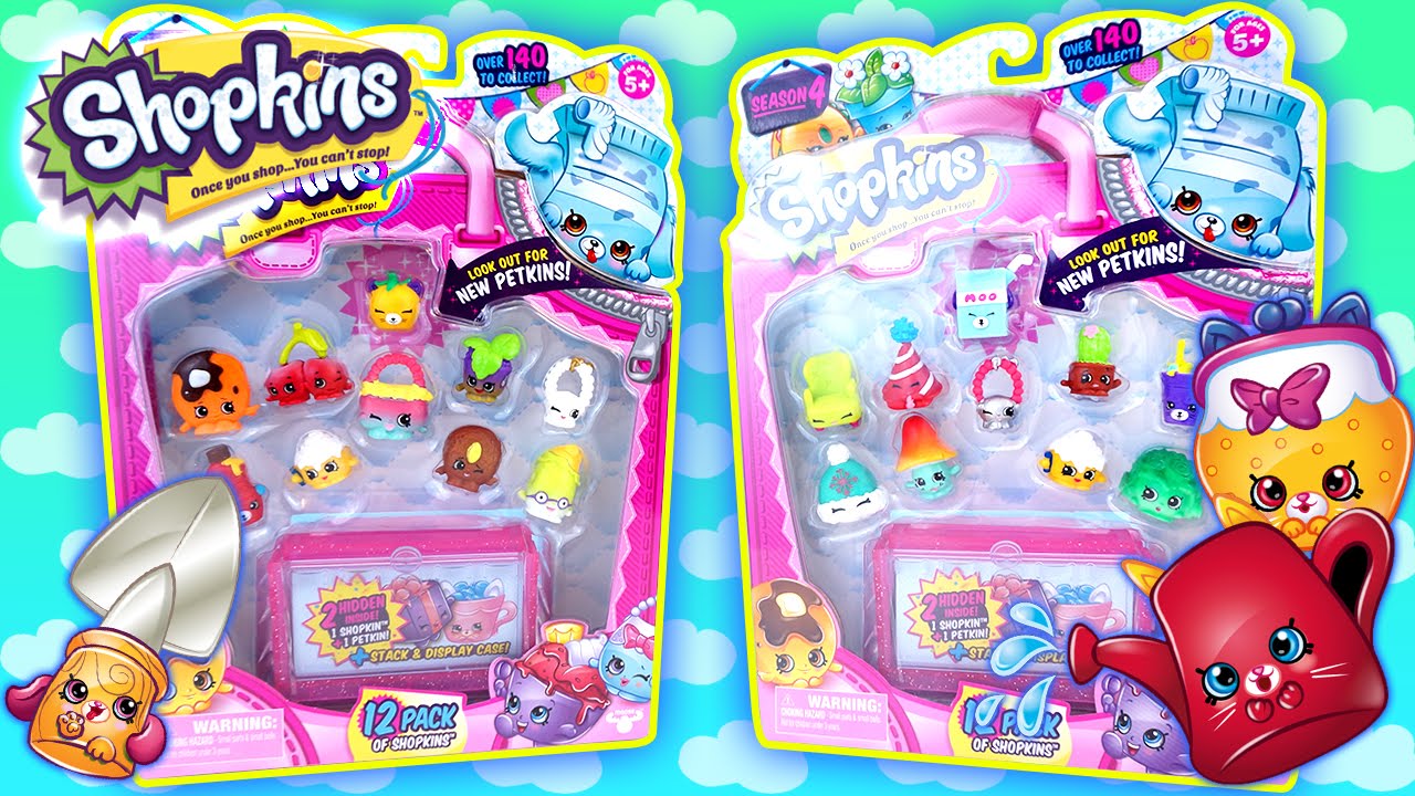 Shopkins Season4 12-Packs with Surprise Blind Box - Cuteness Overloaded ...