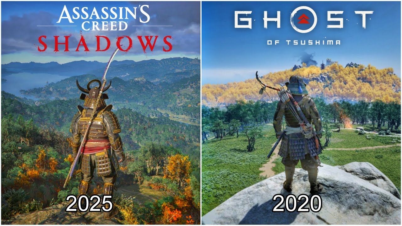 Assassins Creed Shadows vs Ghost of Tsushima - Physics and Detail ...