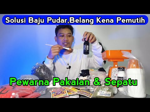 7 Pewarna Pakaian Awet Tidak Luntur-Begini Caranya ANTI GAGAL