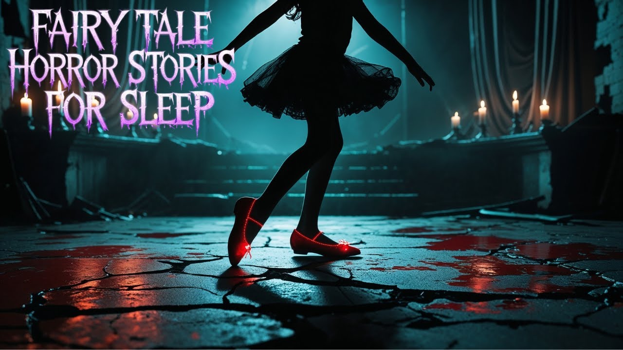 Red Slippers Dark Fairy Tale Horror | Scary Story Sleep With Rain ...