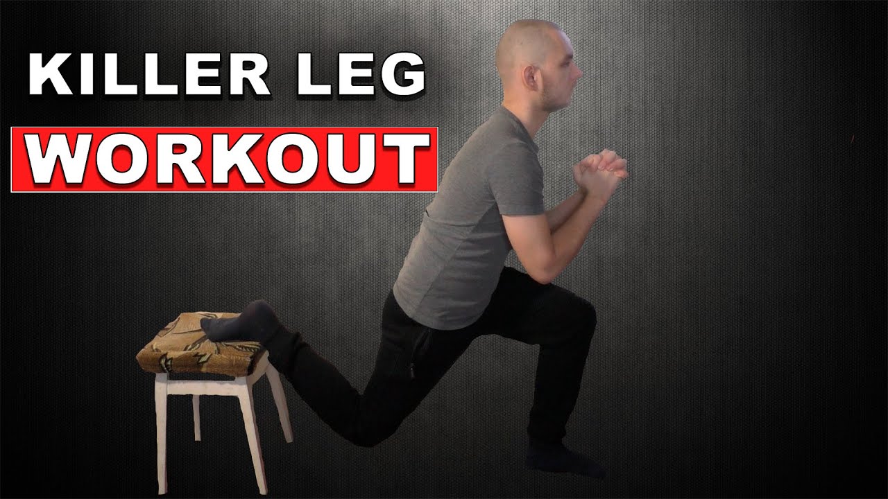 Get Strong Legs in 5 MIN | Killer HOME LEG WORKOUT (NO EQUIPMENT) - YouTube