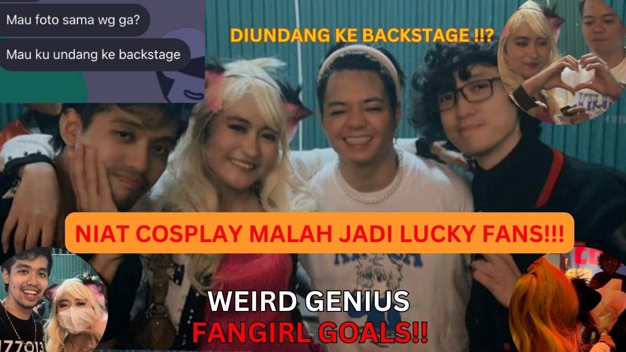 COSPLAY DI ICC MALAH DIAJAK KE BACKSTAGE DI INDONESIA COMIC CON 2023! # ...
