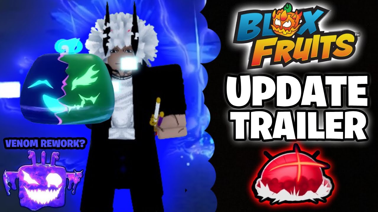 Blox Fruits NEW UPDATE is Here! Venom & Control Fruit Rework Update ...