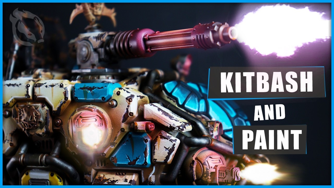 From Scrap to Super-Heavy! - Kitbashing & Painting an Ork Battle Wagon for Warhammer 40k #orks ...