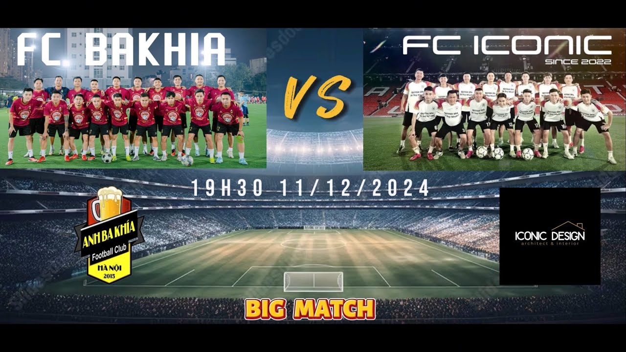 Vs Fc Iconic Design (11/12/2024) 5-4 - YouTube