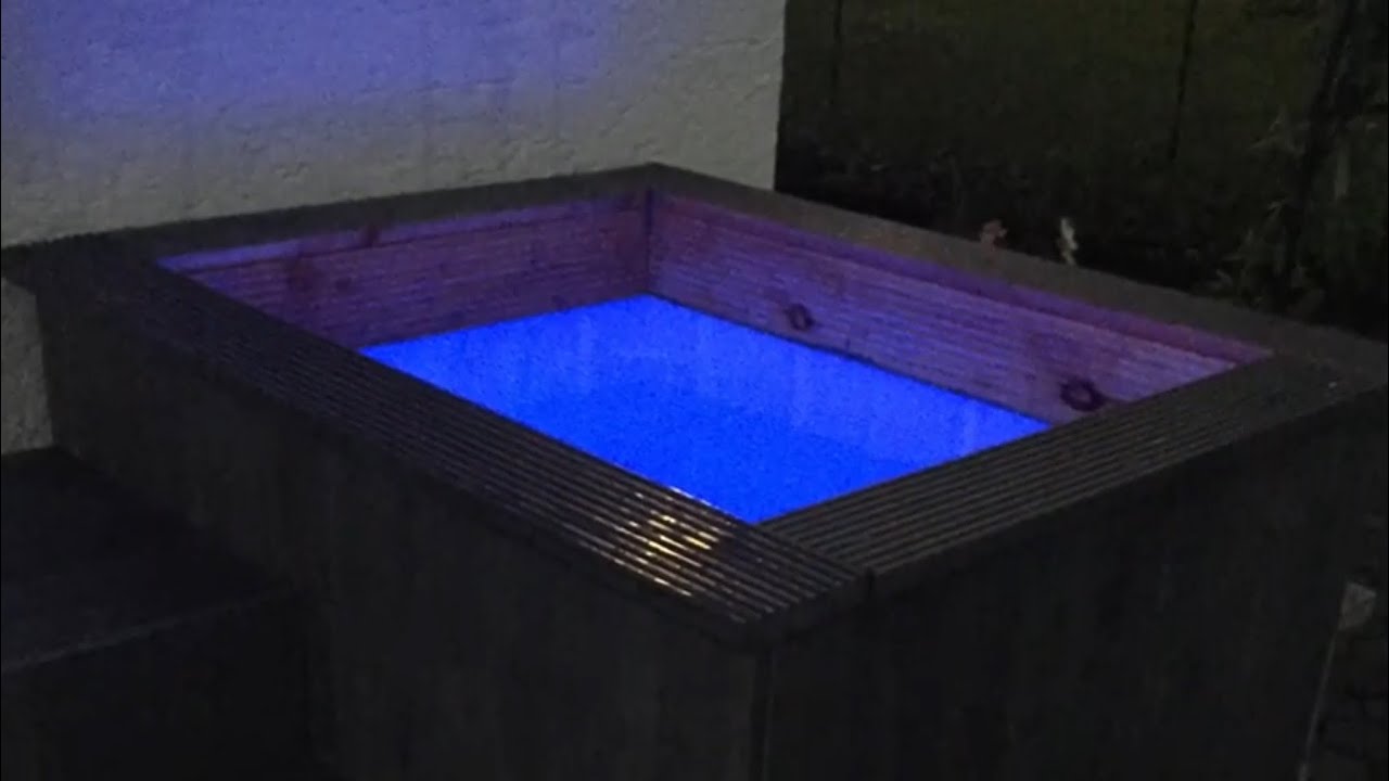 IBC Pool selber bauen - YouTube