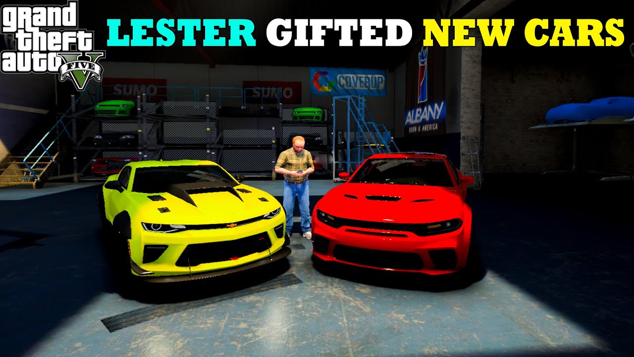 LESTER GIFTED NEW CARS | GTA 5 | AR7 YT | GAMEPLAY #12 - YouTube