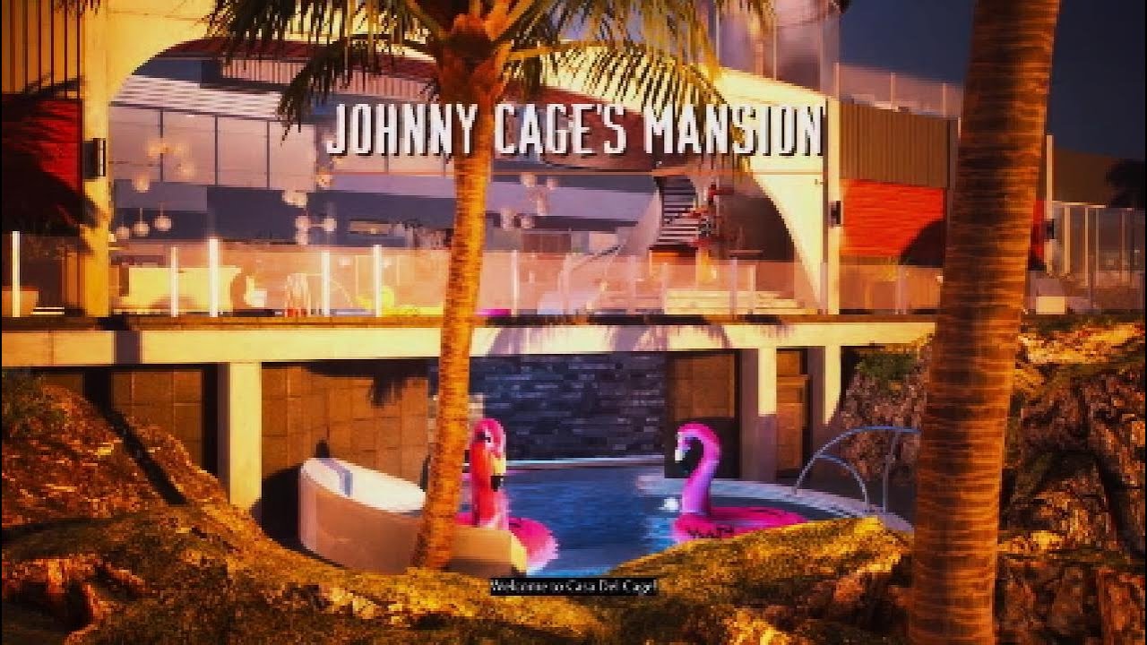 MORTAL KOMBAT 1 INVASIONS Gameplay Part 1: Cage Mansion - YouTube
