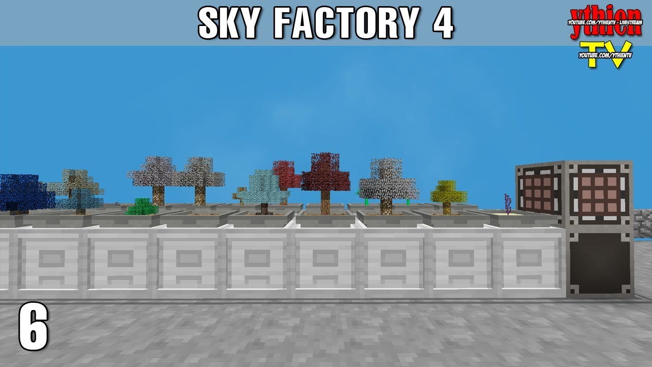 Sky Factory 4 06 - Lên Kệ Hồ Sơ - YouTube