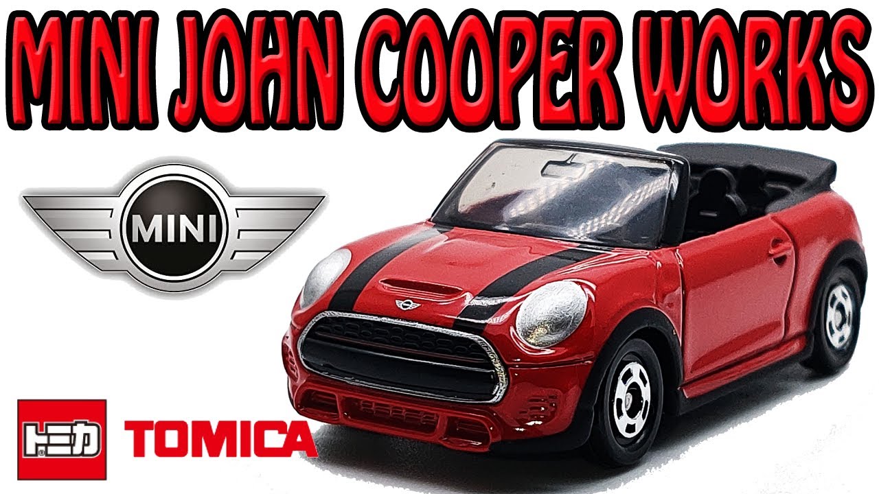 Tomica Reguler 37 Mini John Cooper Works Metalic Red Miniatur Diecast ...