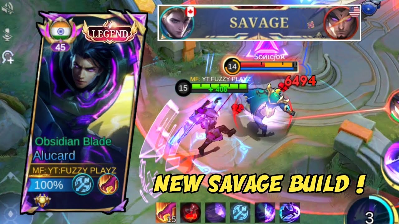 Alucard New One Hit Savage Build Is Here 100% Broken (MUST TRY) 🔥 - YouTube