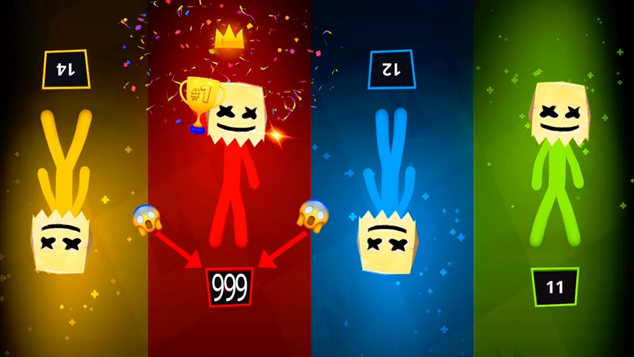 Stickman Party 1 2 3 4 Players - OMG! This Strategy is INSANE! Gameplay ...