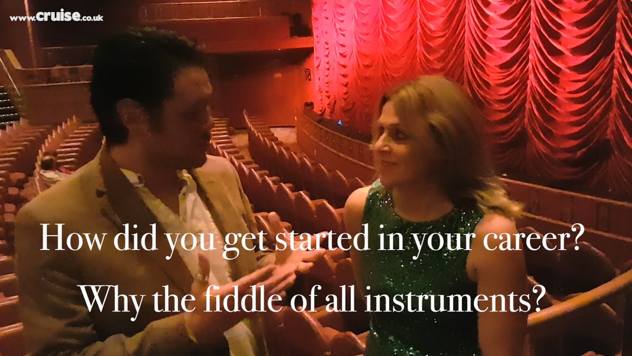 Our Eamon interviews famous Fiddle Player E-Sarah Carter - YouTube