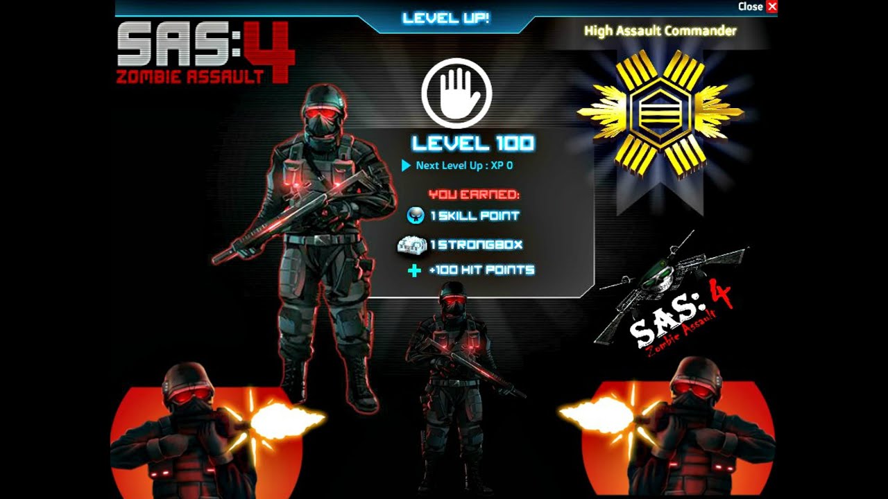 Sas 4 - Level 100 Assault - YouTube